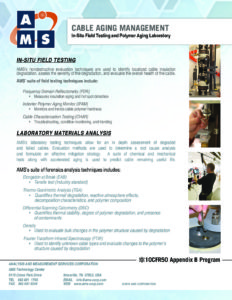 Cable Aging Management - AMS Corporation