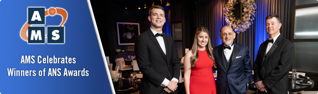 AMS Celebrates Winners of ANS Awards - AMS Corporation
